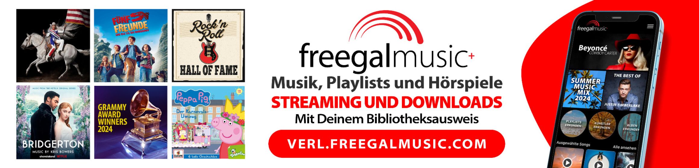 Freegal Music - Ihr Portal für kostenfreie Musik | Bibliothek Verl